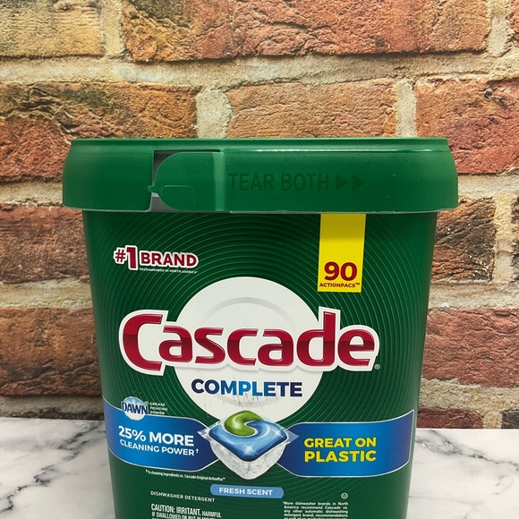 Cascade Sport | Kitchen | Cascade Complete Dishwasher Detergent 9 ...